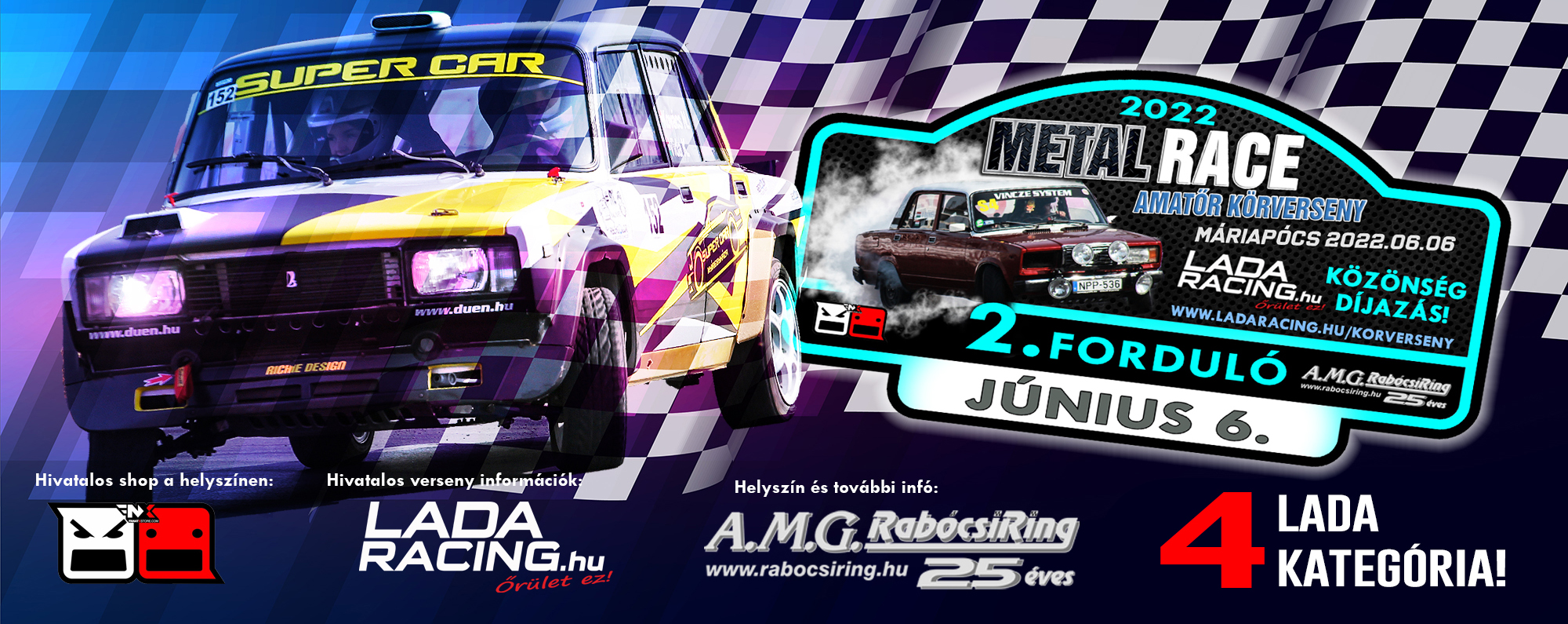 Már közel 60 nevező a pünkösdi Metal Race-re! - Ladaracing.hu
